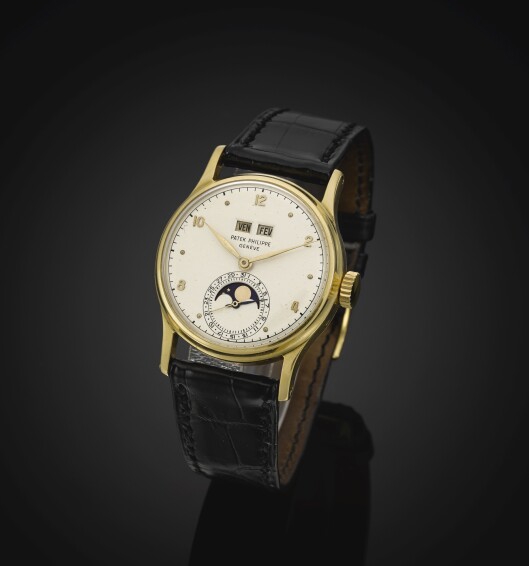 Patek Philippe Perpetual Calendar 1526 Silver 1951 United Kingdom ...