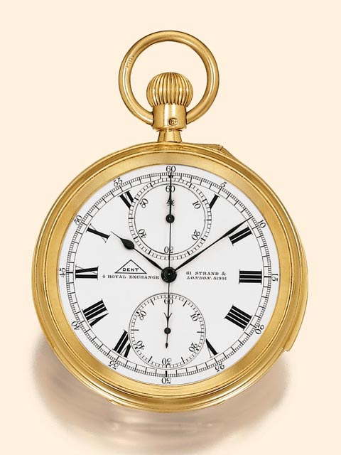 Edward John Dent Yellow gold White 1901 Switzerland | Thematic Auction ...