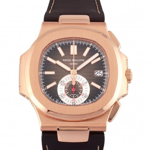 Patek Philippe Nautilus 5980R-001 Rose gold Brown Japan | Dealer ...