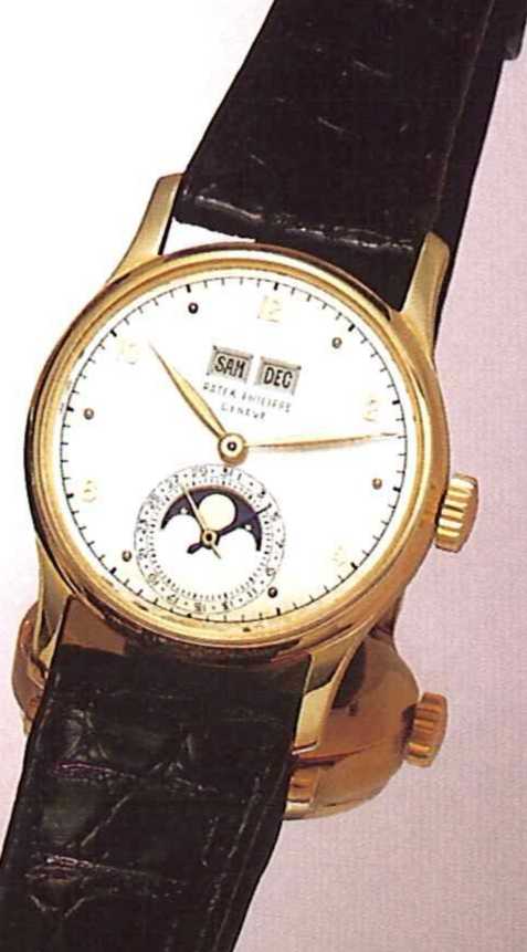 Patek Philippe Perpetual Calendar 1526 Rose gold 1952 Switzerland ...
