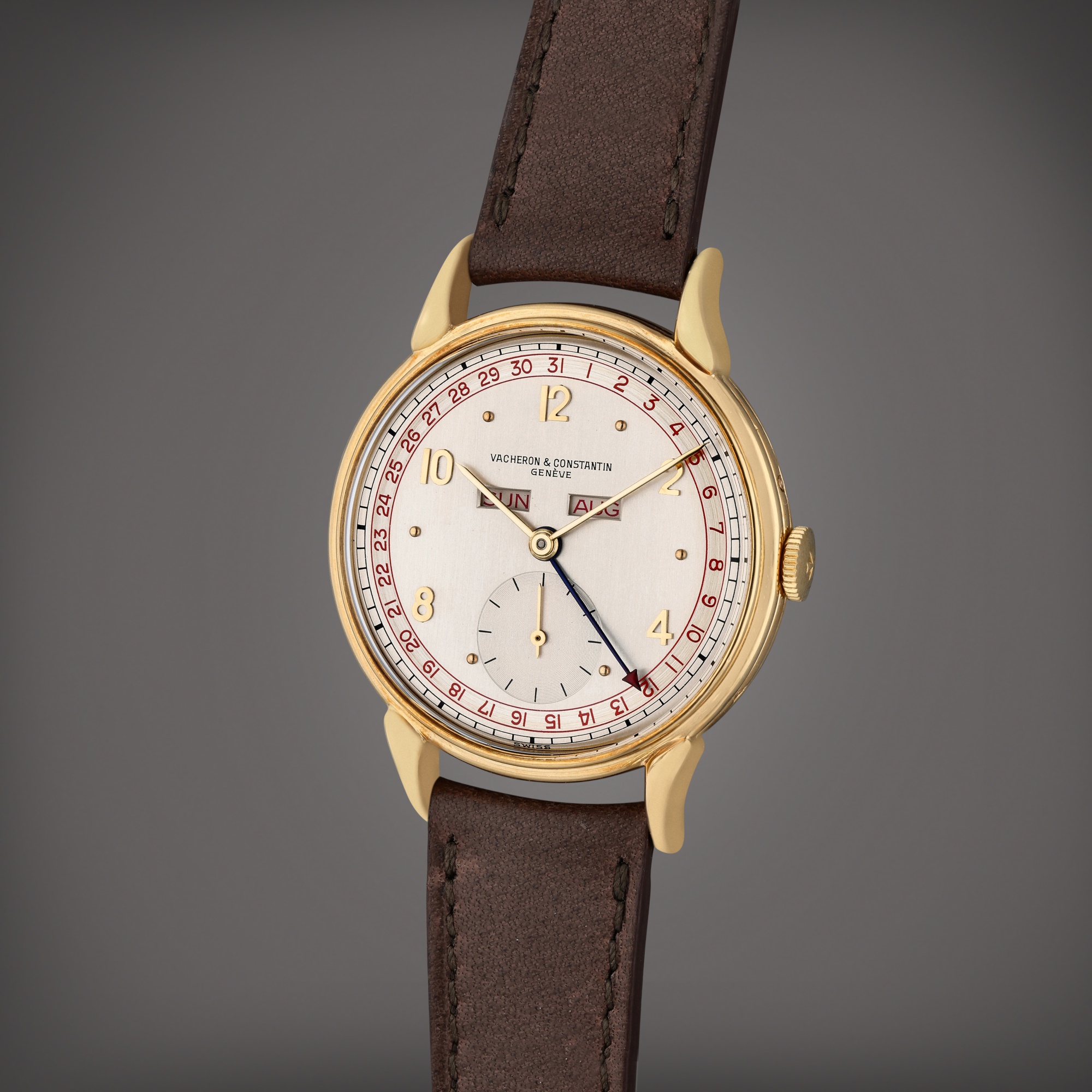 Vacheron Constantin Historiques 4240 Yellow gold Silver 1945 United ...