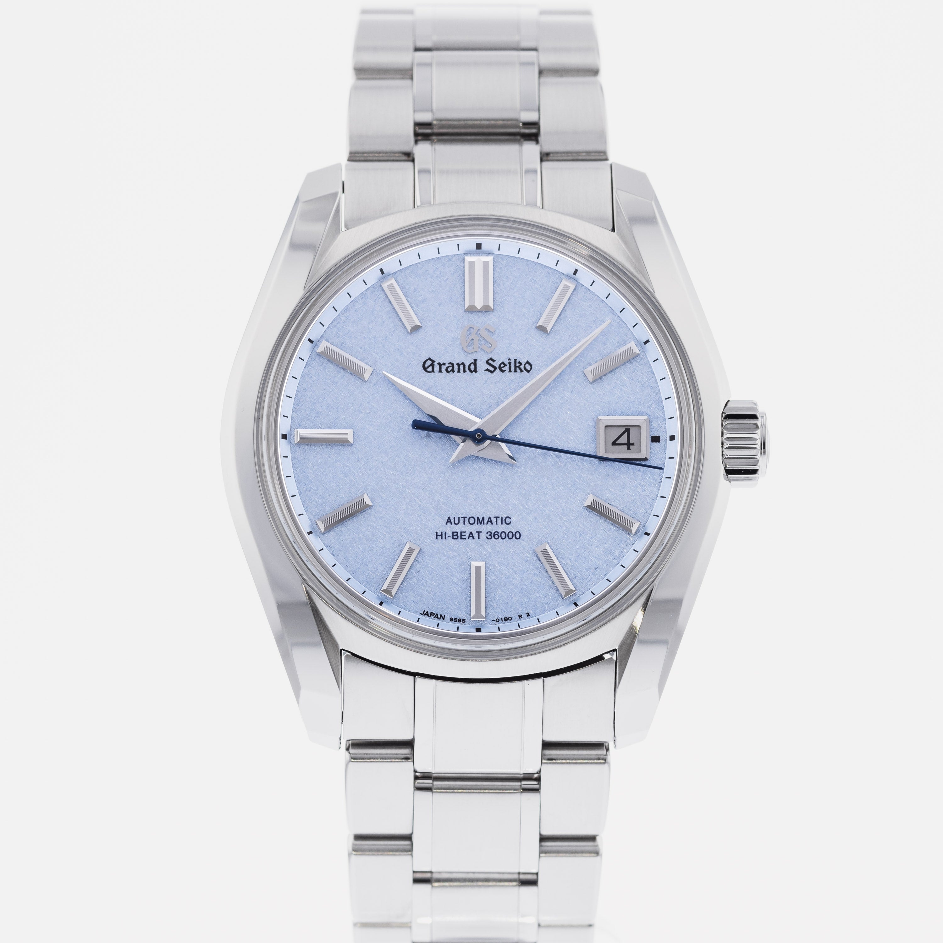Grand Seiko Heritage Hi-Beat 36000 SBGH295 Stainless steel Blue 2020 ...
