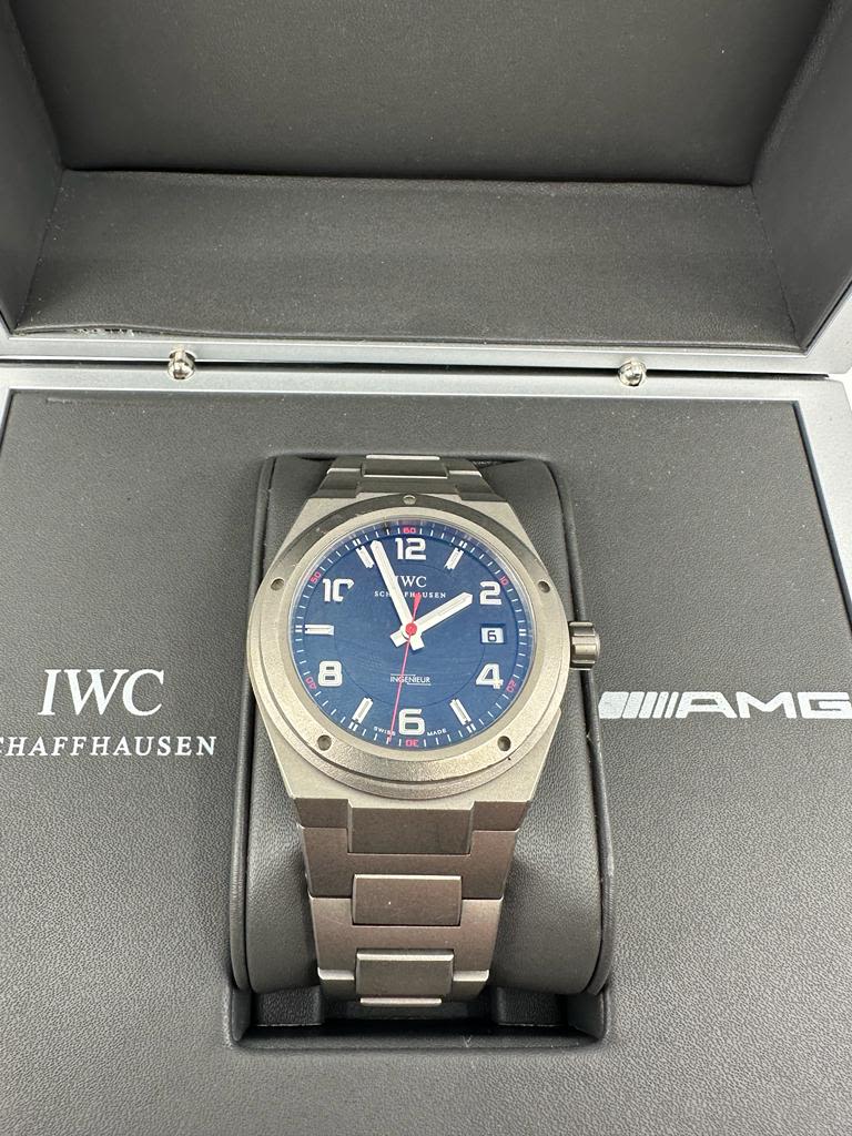 IWC Ingenieur Titanium Black Italy | DIAMOND JEWELRY WATCHES | Lot 33 ...