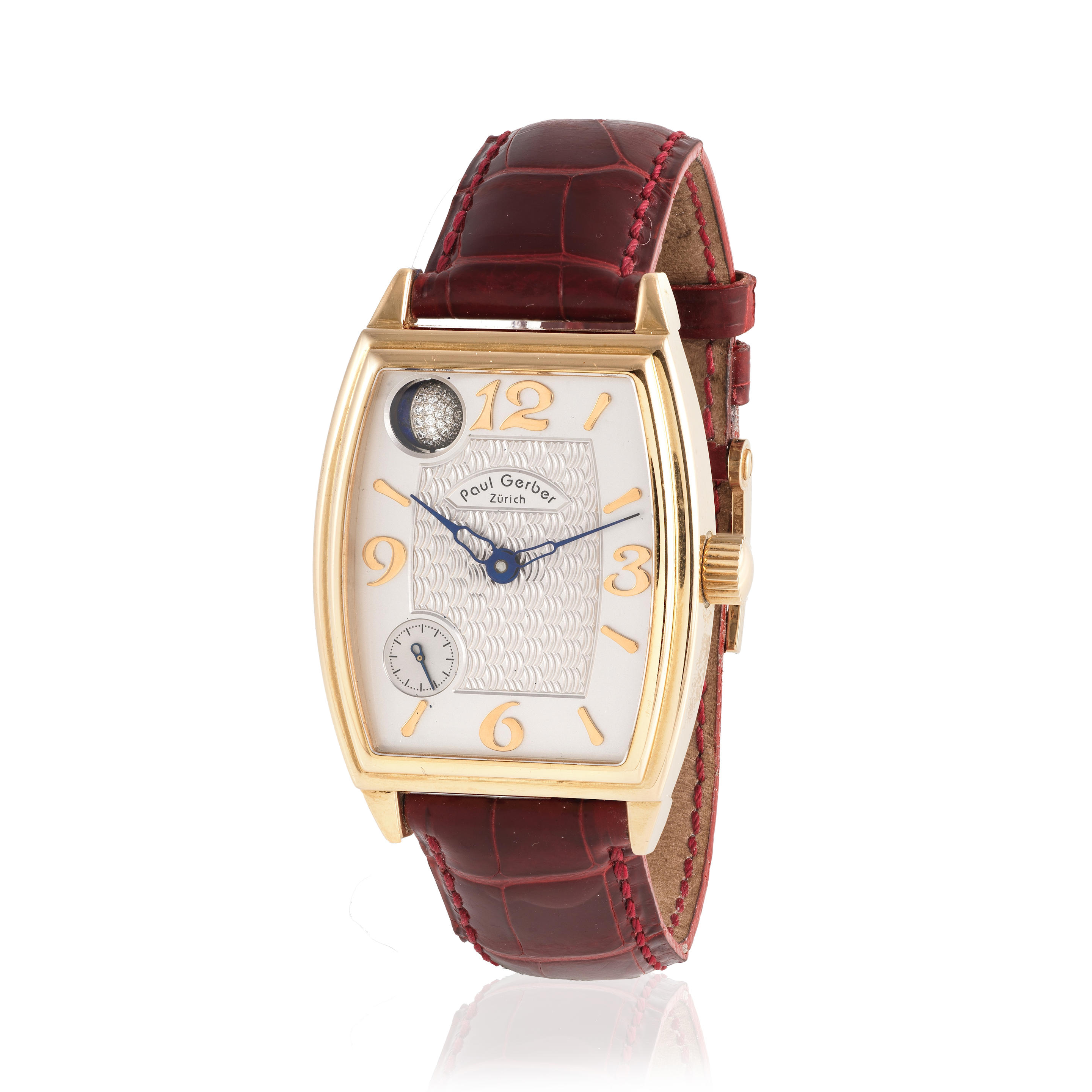 Paul Gerber No.335 18k rose gold Silver 1990 France | Paris Fine Watches Online | Lot 3075 ...