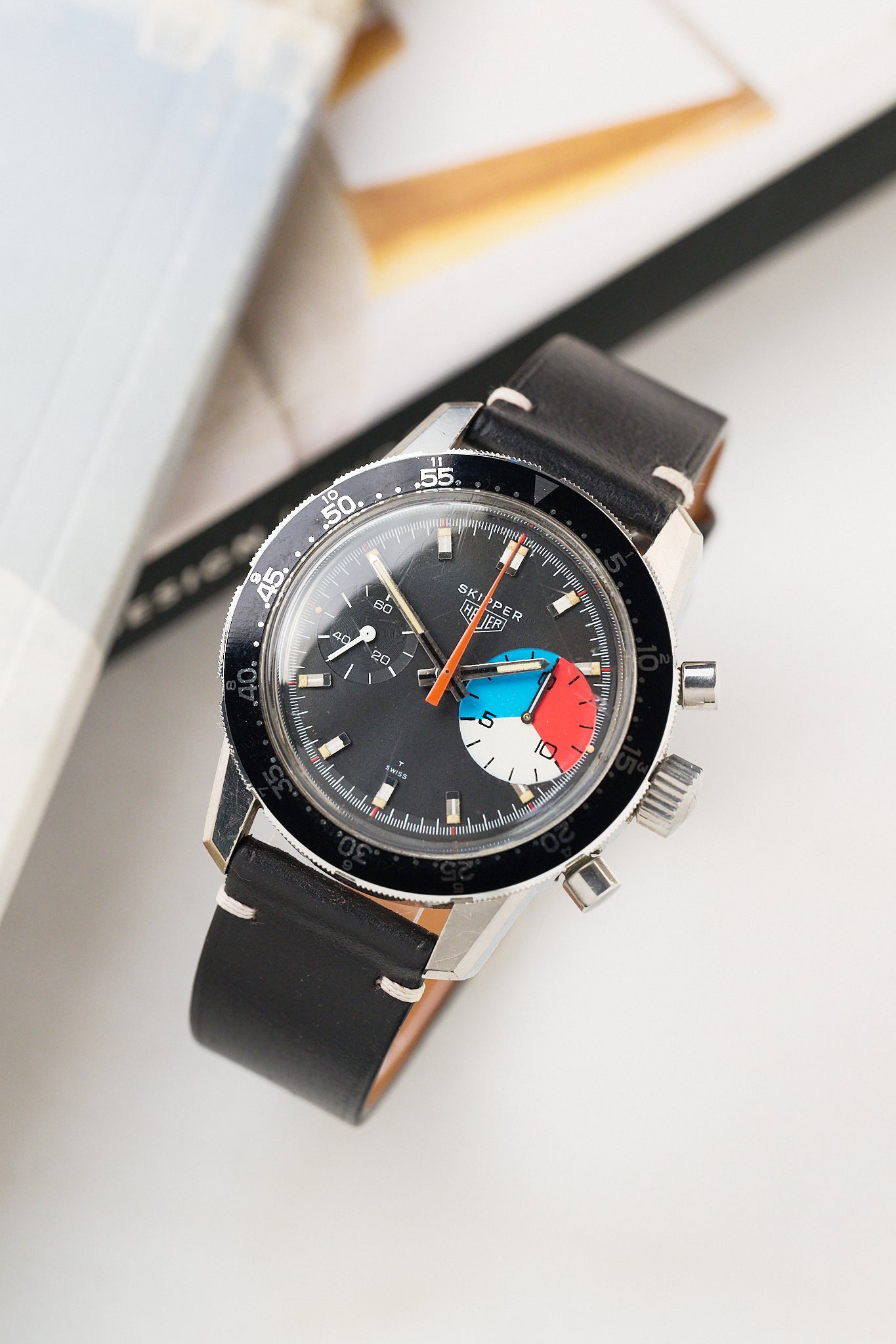 Heuer 11.402 Stainless steel Black 1983 | Important Modern & Vintage ...