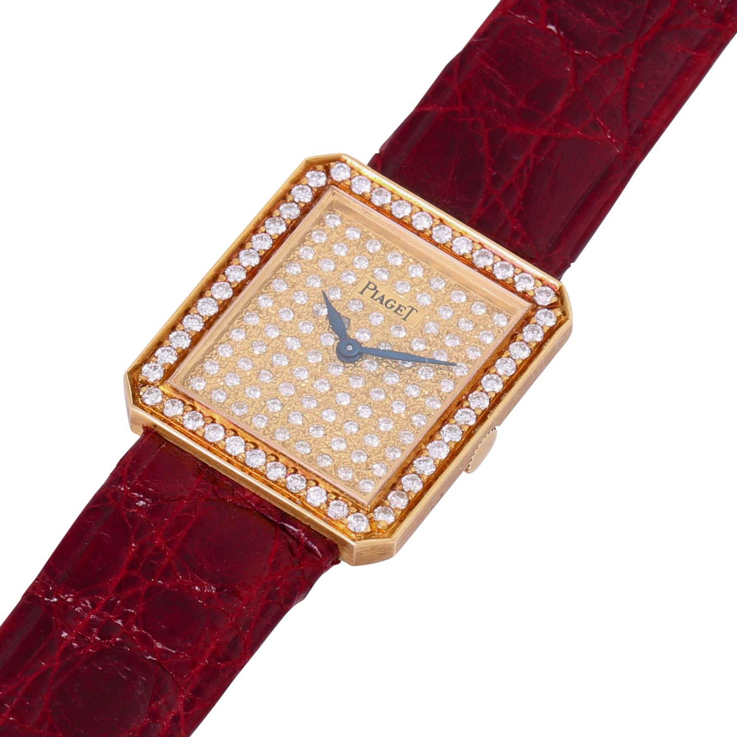Piaget Protocole 41545 Yellow gold Champagne 2023 | Luxury & Vintage ...